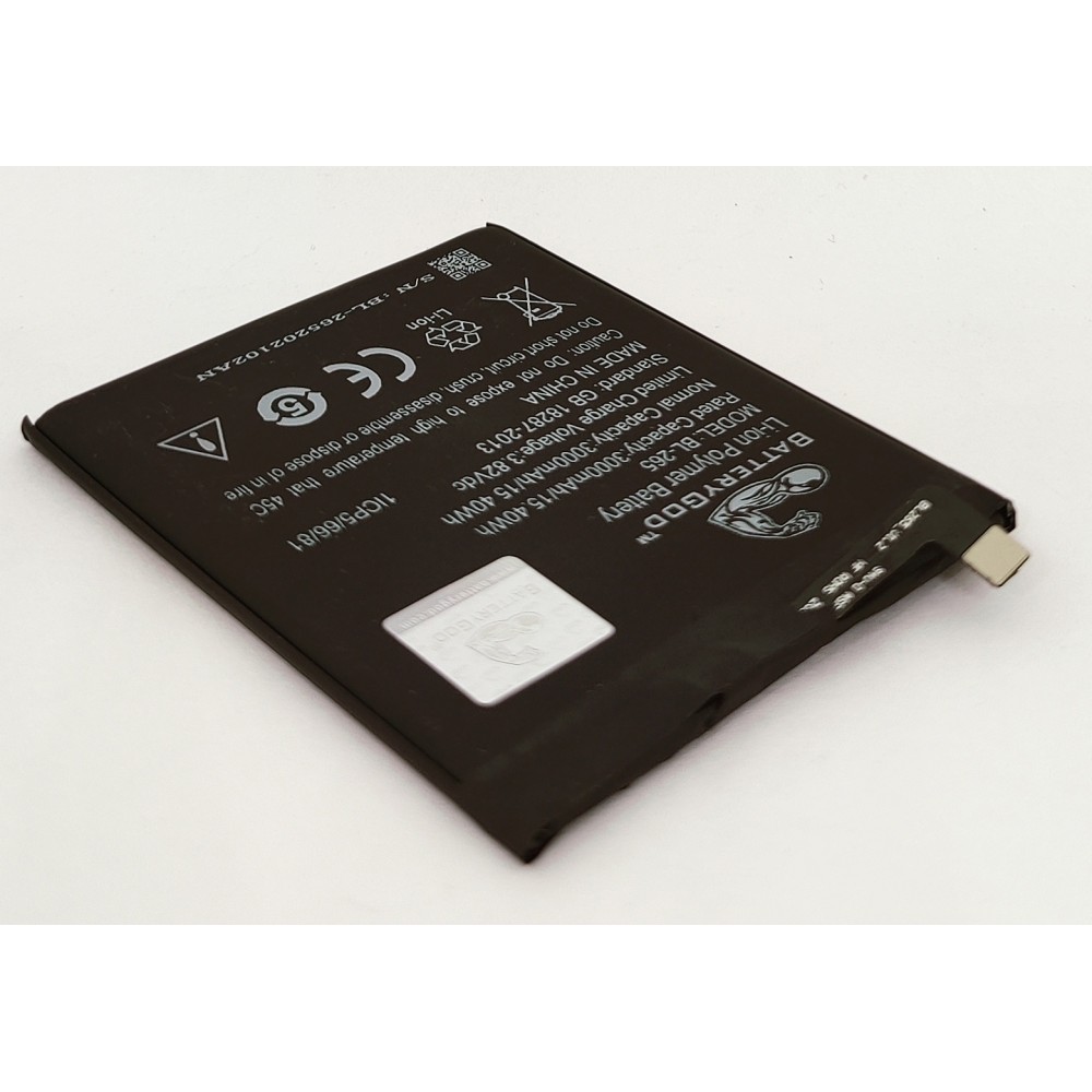 BATTERYGOD Full Capacity Proper 3000 mAh Battery For Motorola Moto M ...